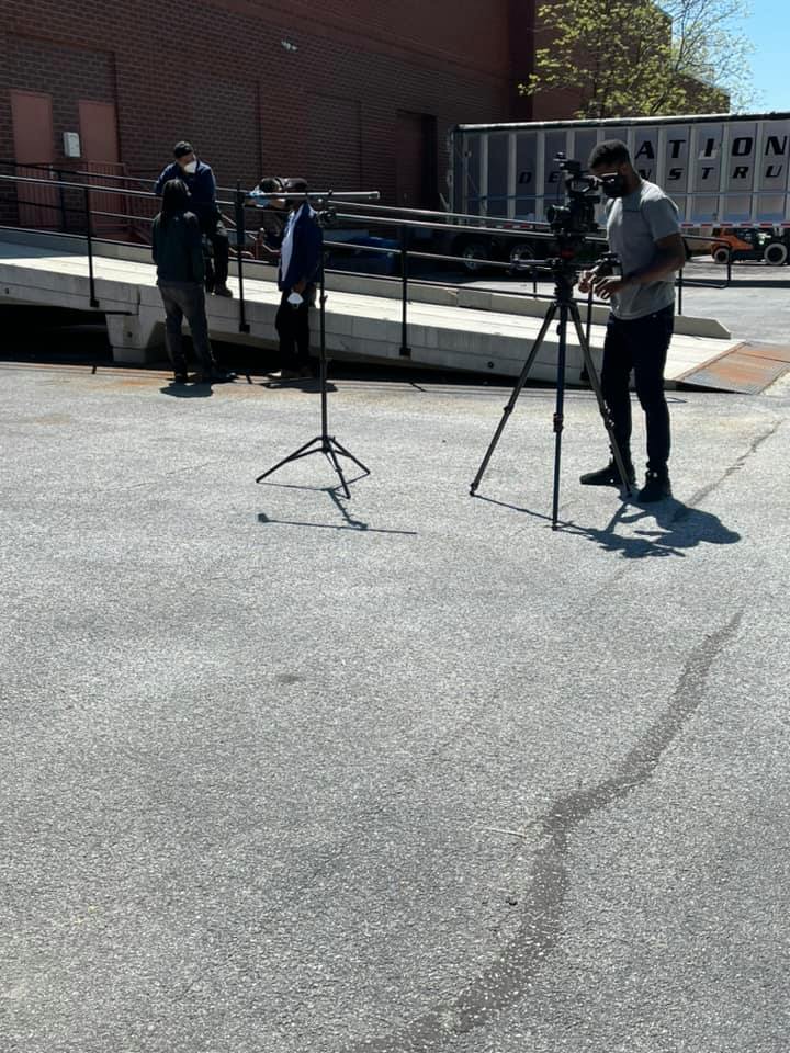 TSR President / CEO Mark Wilson Behind the Green Screen